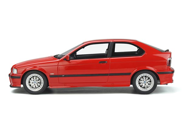 BMW 3 Series 323 ti Compact E36 Resin Car Model 1:18 Scale Red [SD04H953]