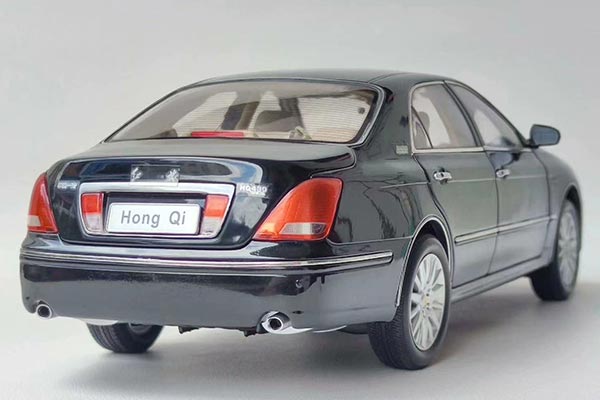 2006 Hongqi HQ430 Sedan Diecast Model 1:18 Scale Black [SD05H095]