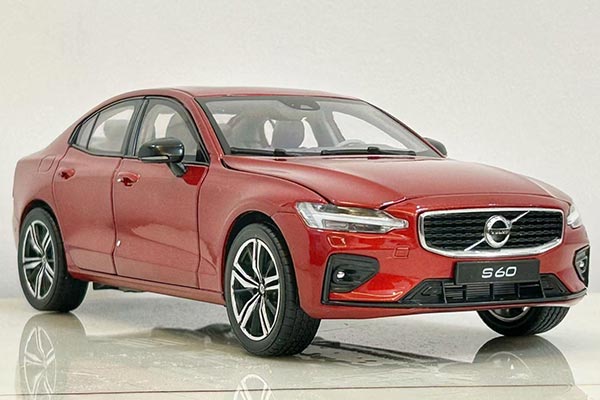 2020 Volvo S60 Diecast Car Model 1:18 Scale Red [SD05H186]